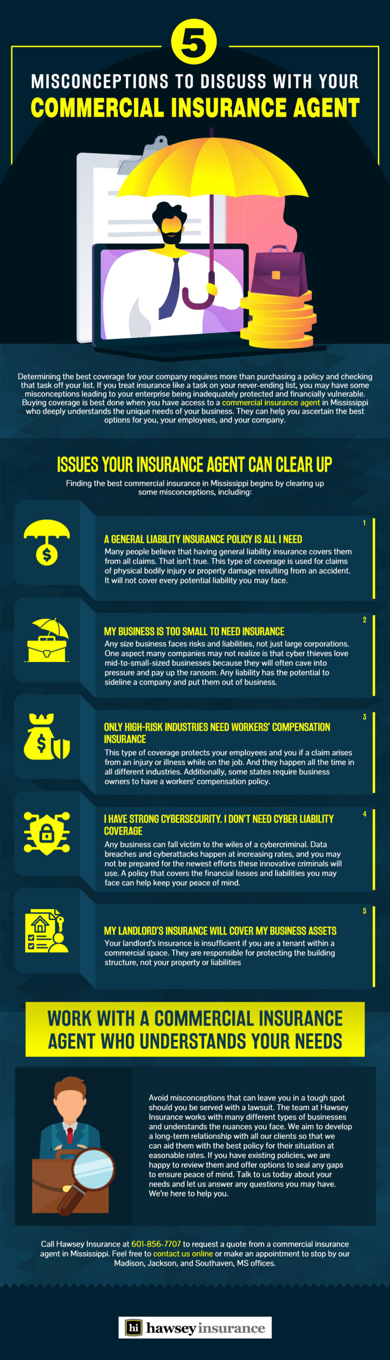 5 Misconceptions To Discuss With Your Commercial Insurance Agent ...